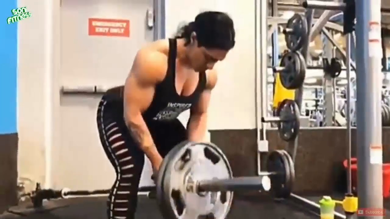 Awesome Female bodybuilder Workout Motivation - YouTube