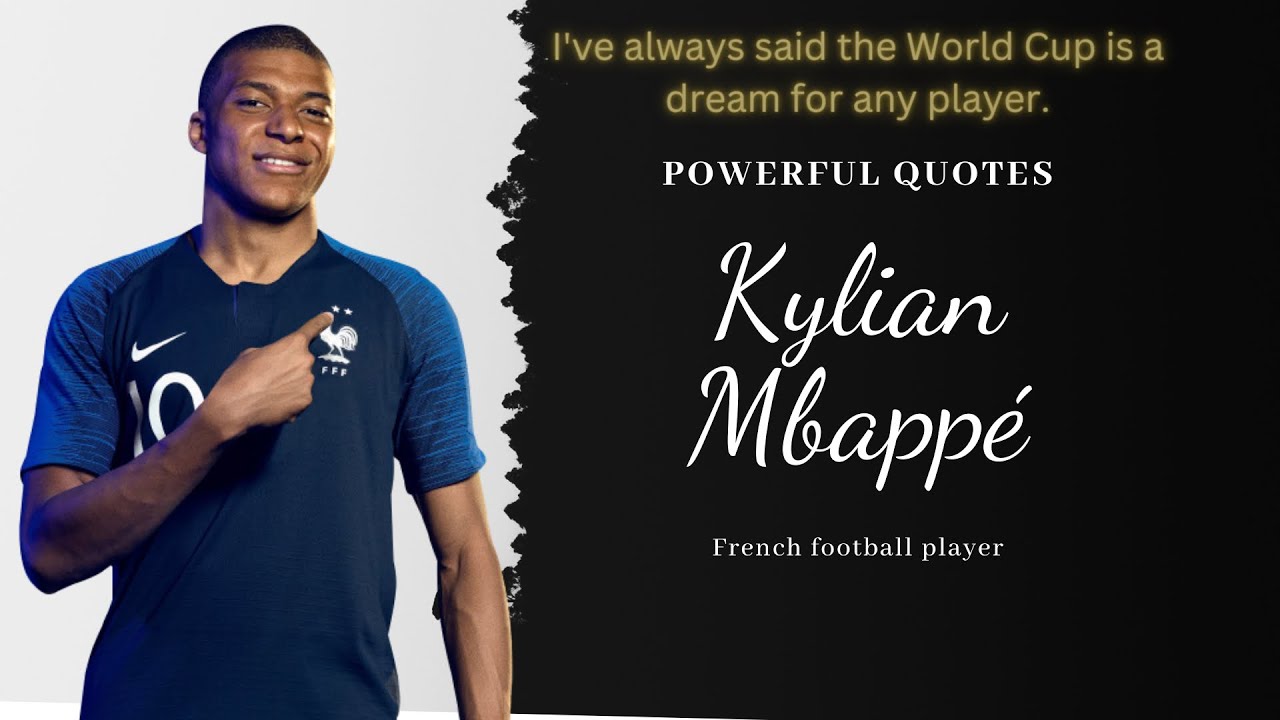 Set The Bar High - Kylian Mbappé Quotes - YouTube