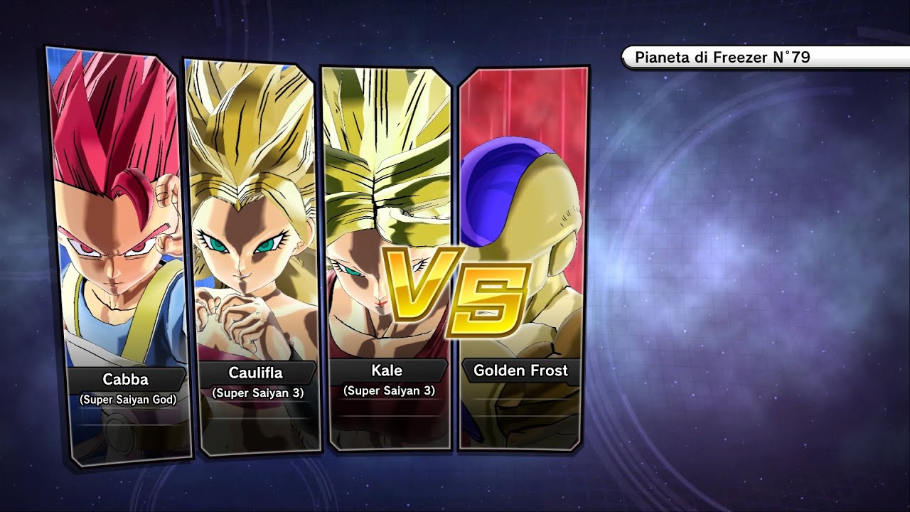 Xenoverse 2 - Requested match (PC): Kale SSJ3/Caulifla SSJ3/Cabba SSJG ...