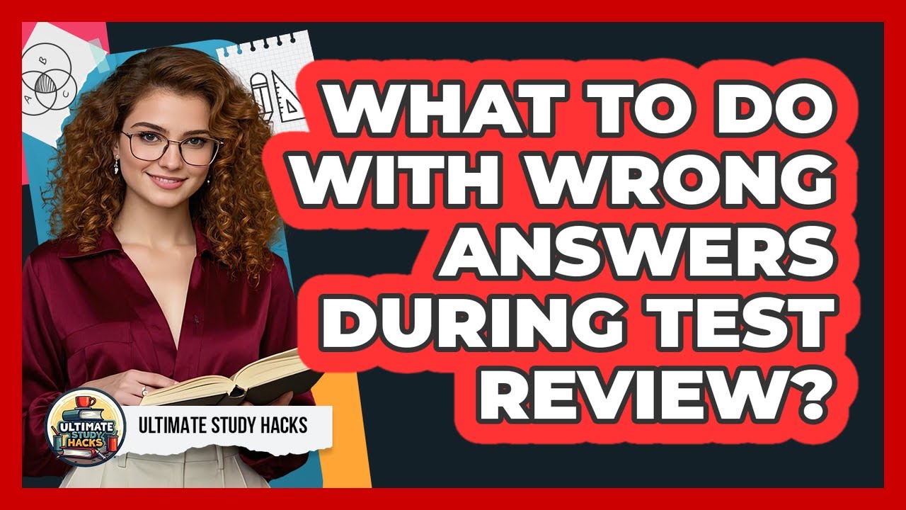 What To Do With Wrong Answers During Test Review? - YouTube
