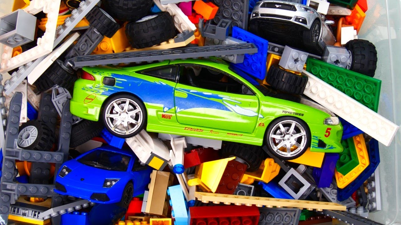 Satisfying Building Blocks Vehicle ASMR Cars - YouTube