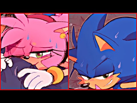Sonic x Amy Rose Hermosa Tarde | Comic Dub 