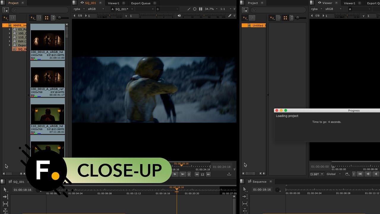 Nuke 13.1 | Timeline Project Handling Improvements - YouTube