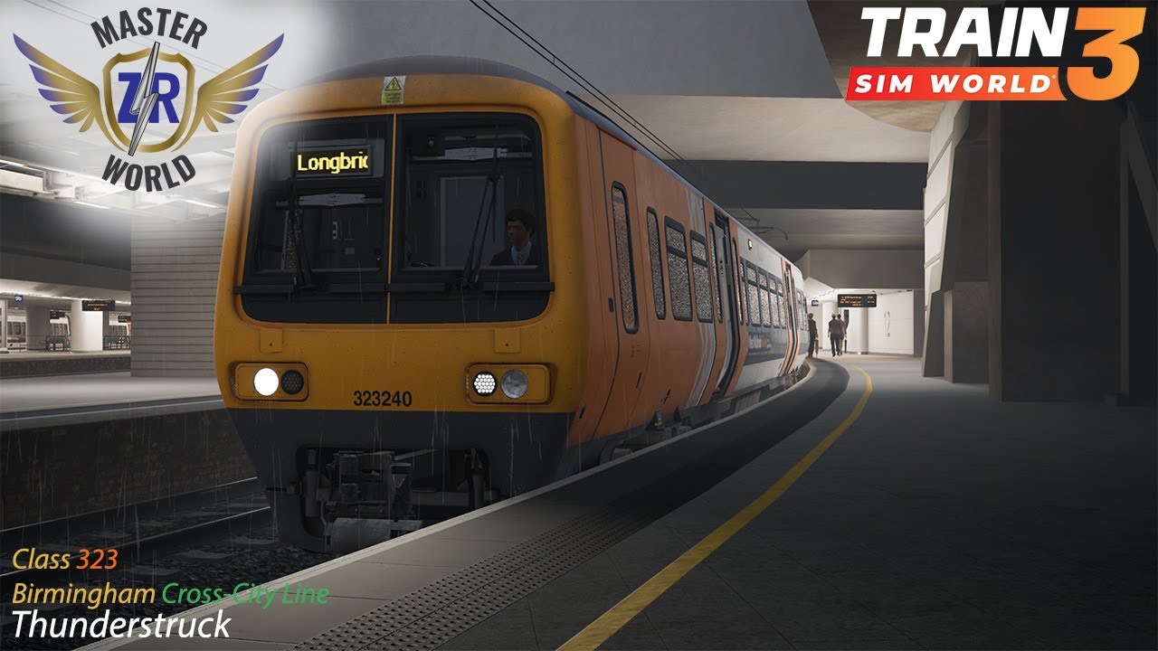 Thunderstruck - Birmingham Cross City Line - Class 323 - Train Sim ...