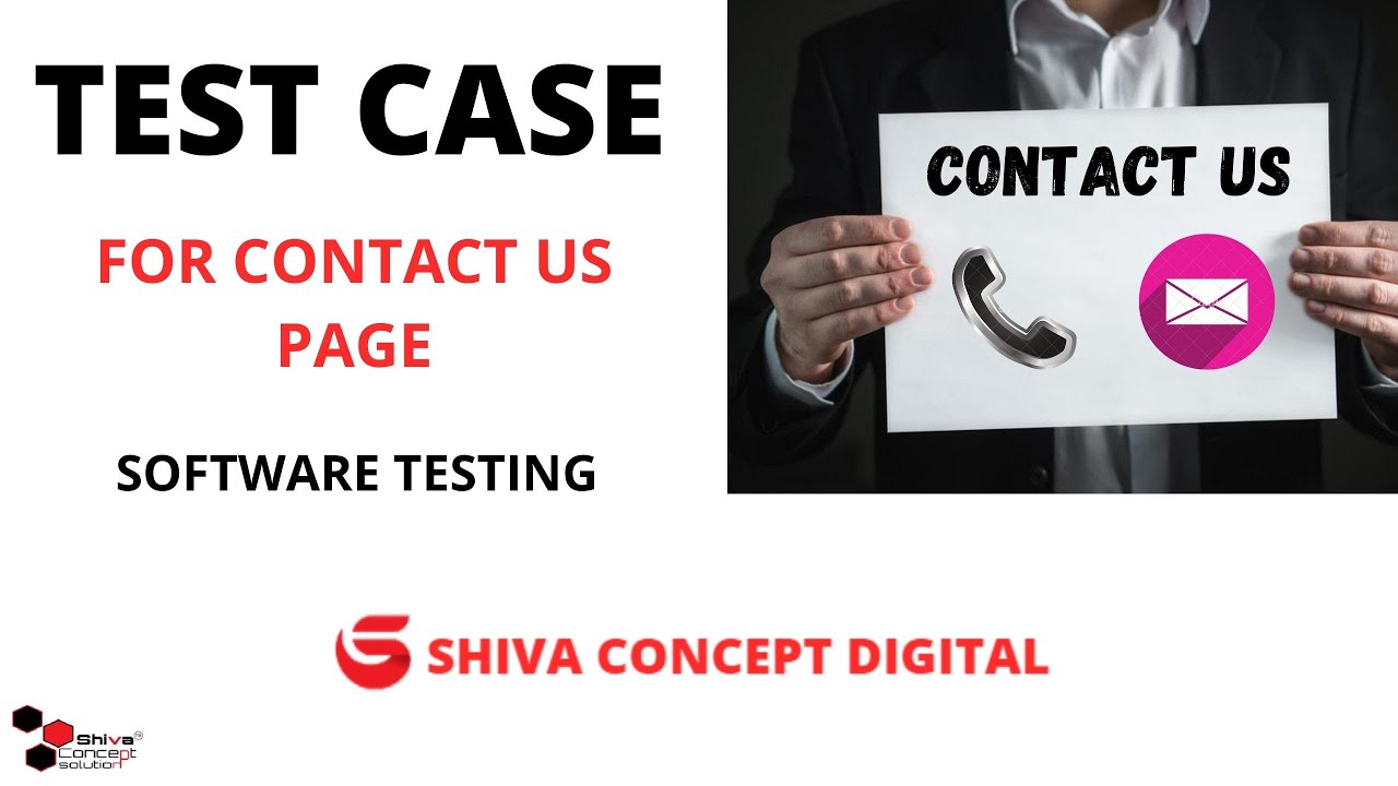 How To Write Test Cases For Contact Us Form | Software Testing ...