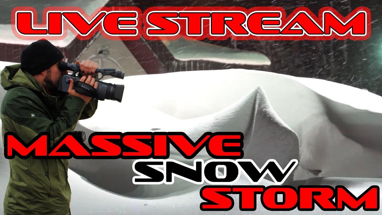 🔴 LIVE - 6+' OF Snow, Epic Lake Effect Snow Storm Continuing for ...