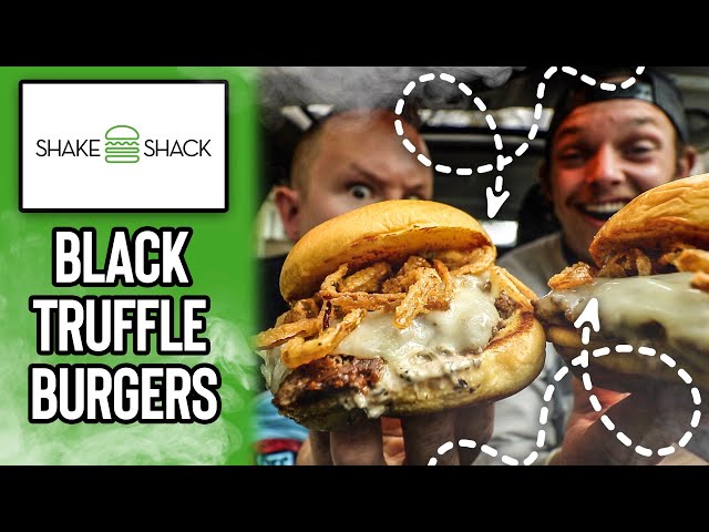 Black Truffle Burger Shake Shack