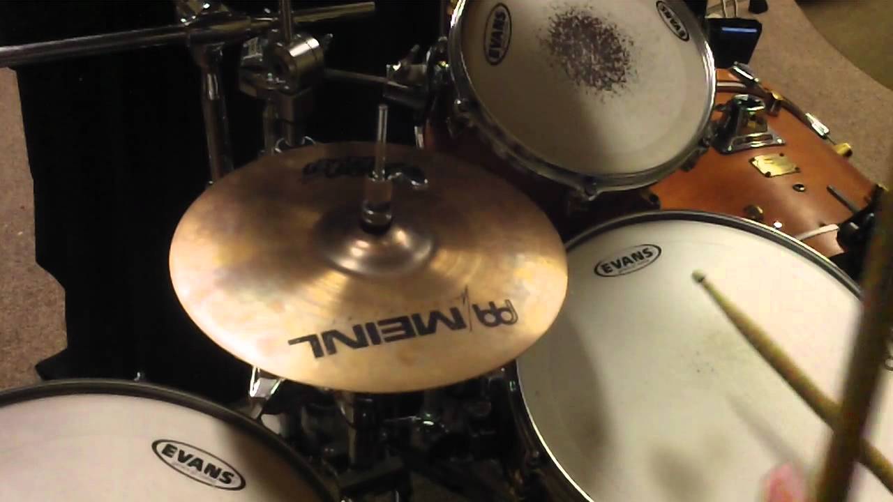 HD VIDEO 12" MEINL Rakes Sound Wave medium HH Roland hi hats • SOLD ...