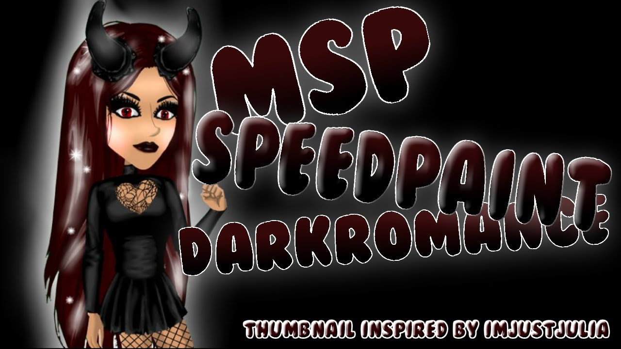 Msp Speedpaint|| Dark Romance - YouTube