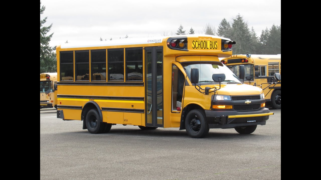 2020 Chevrolet Magellan 30 Passenger Type-A School Bus - B09084 - YouTube