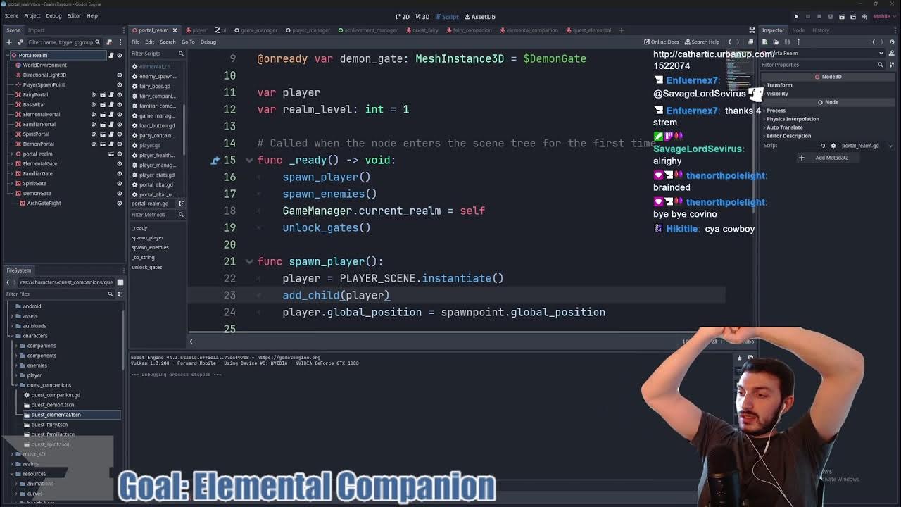 🤖Godot | 🟡THE Companion REFACTORING🟡 - YouTube