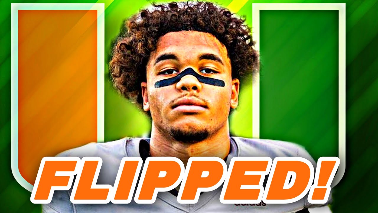 KALEB SPENCER FLIPS From OKLAHOMA To The U! (MIAMI HURRICANE Football ...