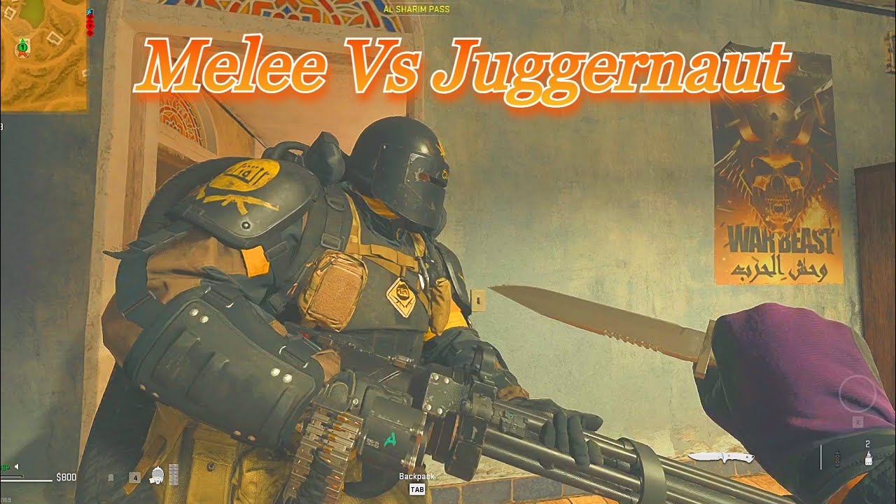 Can You Melee or Execute Juggernaut in DMZ? MW2 Warzone 2.0 - YouTube