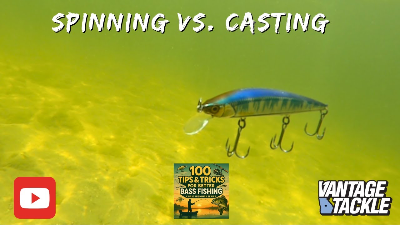 Spinning vs Casting Rods: Which One Should You Use? Day 5: 100 tips and ...