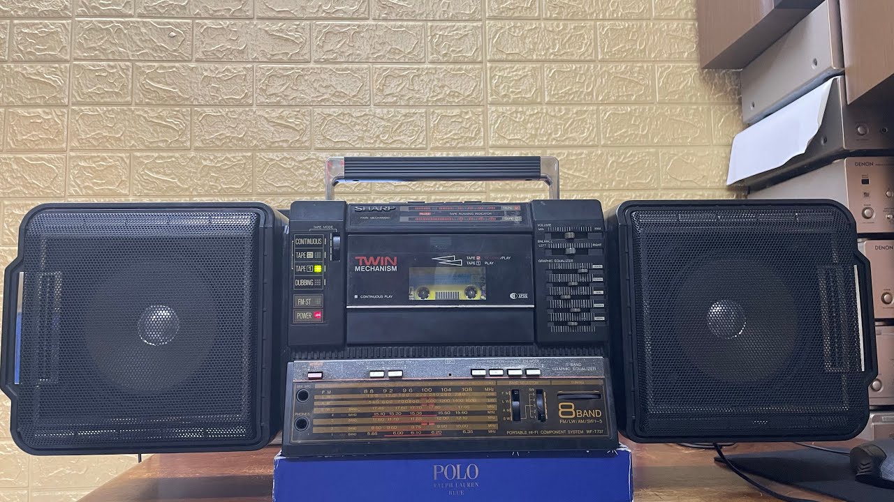 Giao dịch thành công-Sharp WF T737 -liên hệ Thuỳ Audio Sài Gòn 0945019268 - YouTube