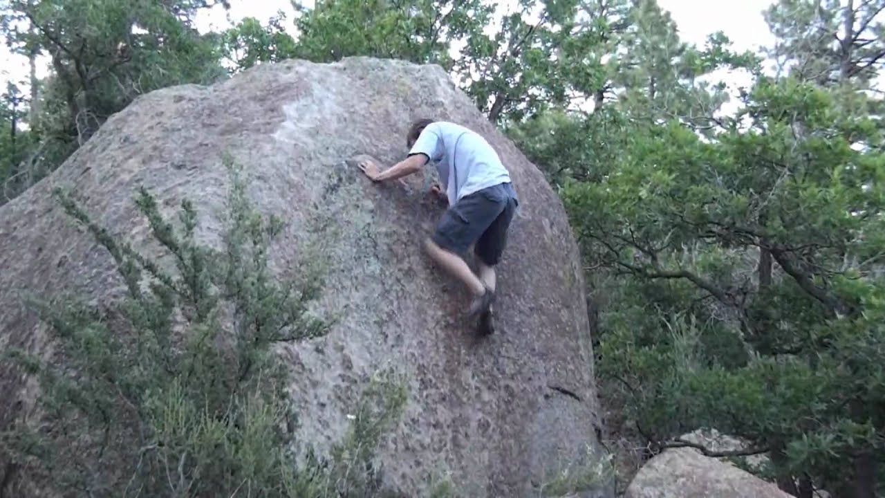 Mt. Elden Fat Man's Loop Boulder - YouTube