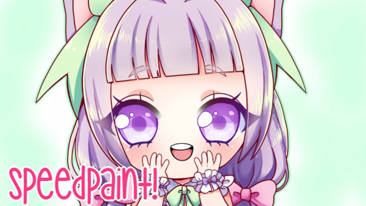 Pastel Neko Speedpaint - YouTube
