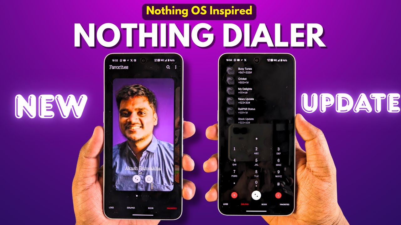 🔥 N-Dial Nimbus Update: Nothing OS-Inspired Dialer Gets a Cool New Design 📞 - YouTube
