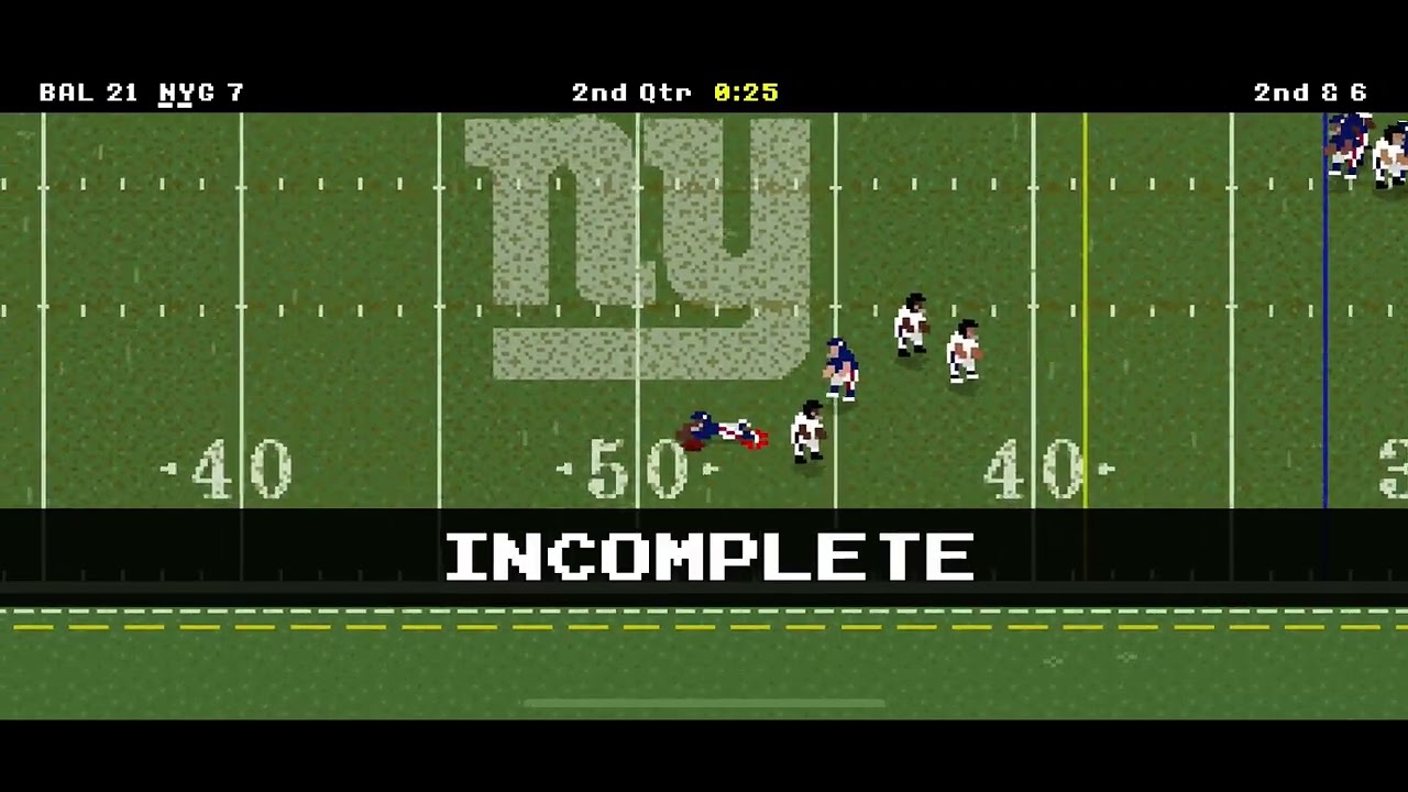Ravens vs giants retro bowl - YouTube