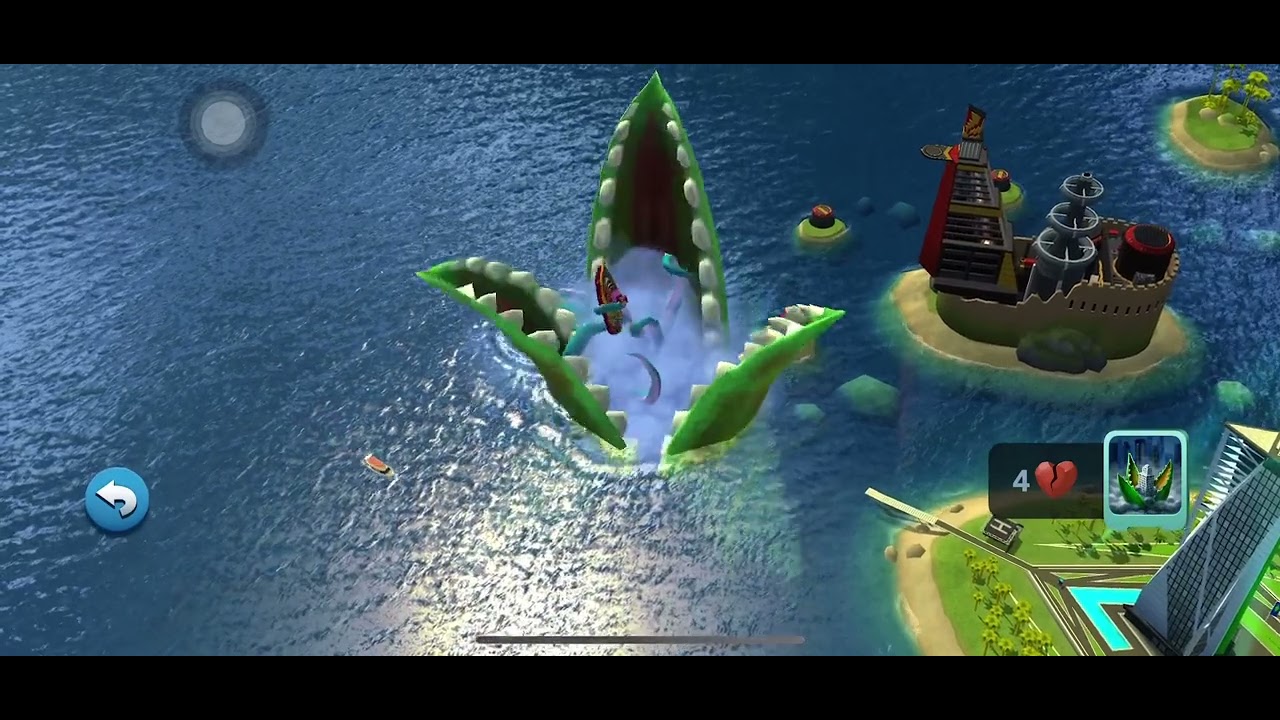 SimCity Build It - Plant Monster Disaster on Vu’s Pet Monster - YouTube