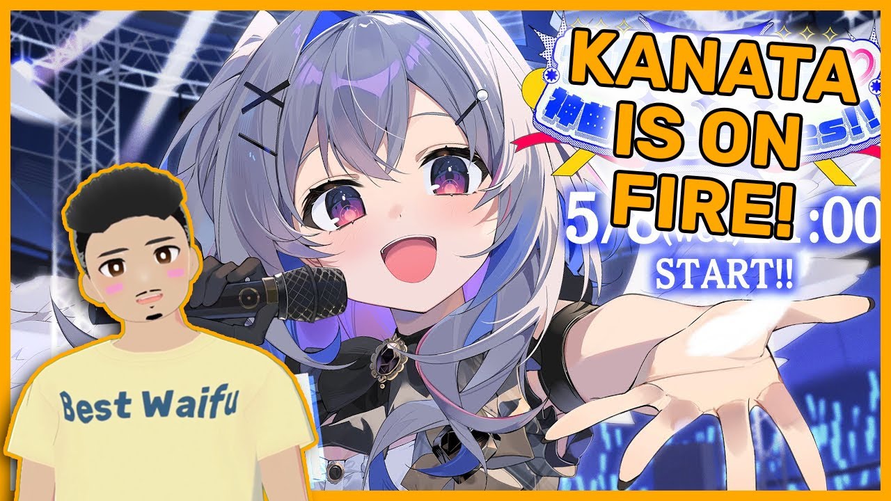 VTuber Reacts To Amane Kanata Birthday Concert! Hololive Reaction - YouTube