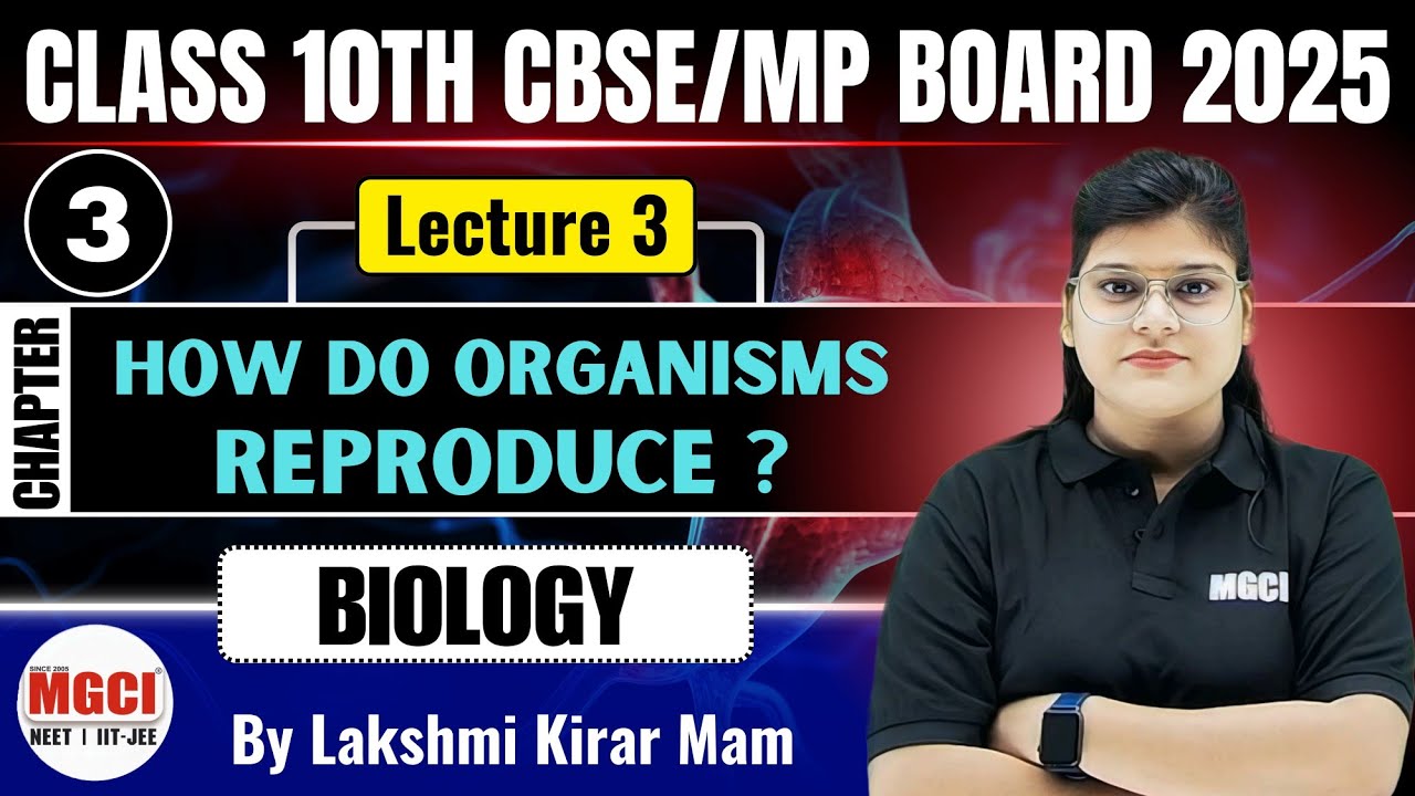 How Do Organisms Reproduce-L-27-Biology-Class 10th | MGCI | NEET | IIT ...