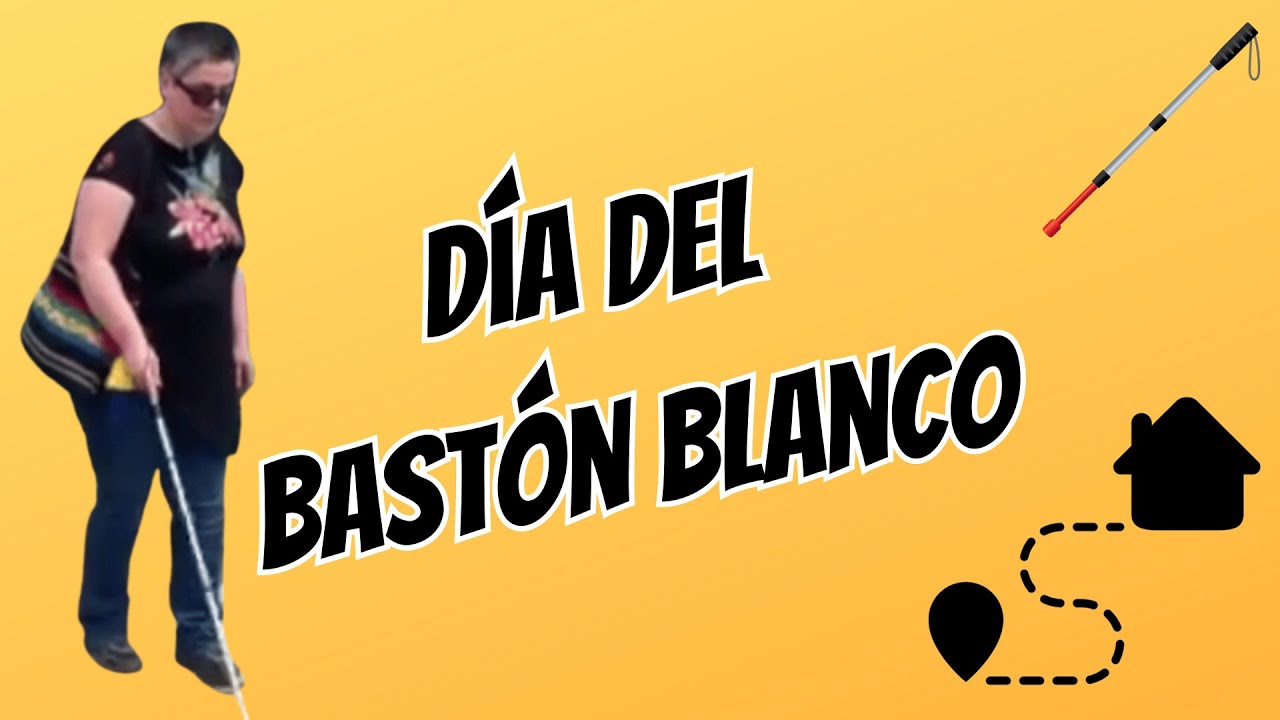 Lo que debes saber sobre el bastón blanco para ciegos - YouTube