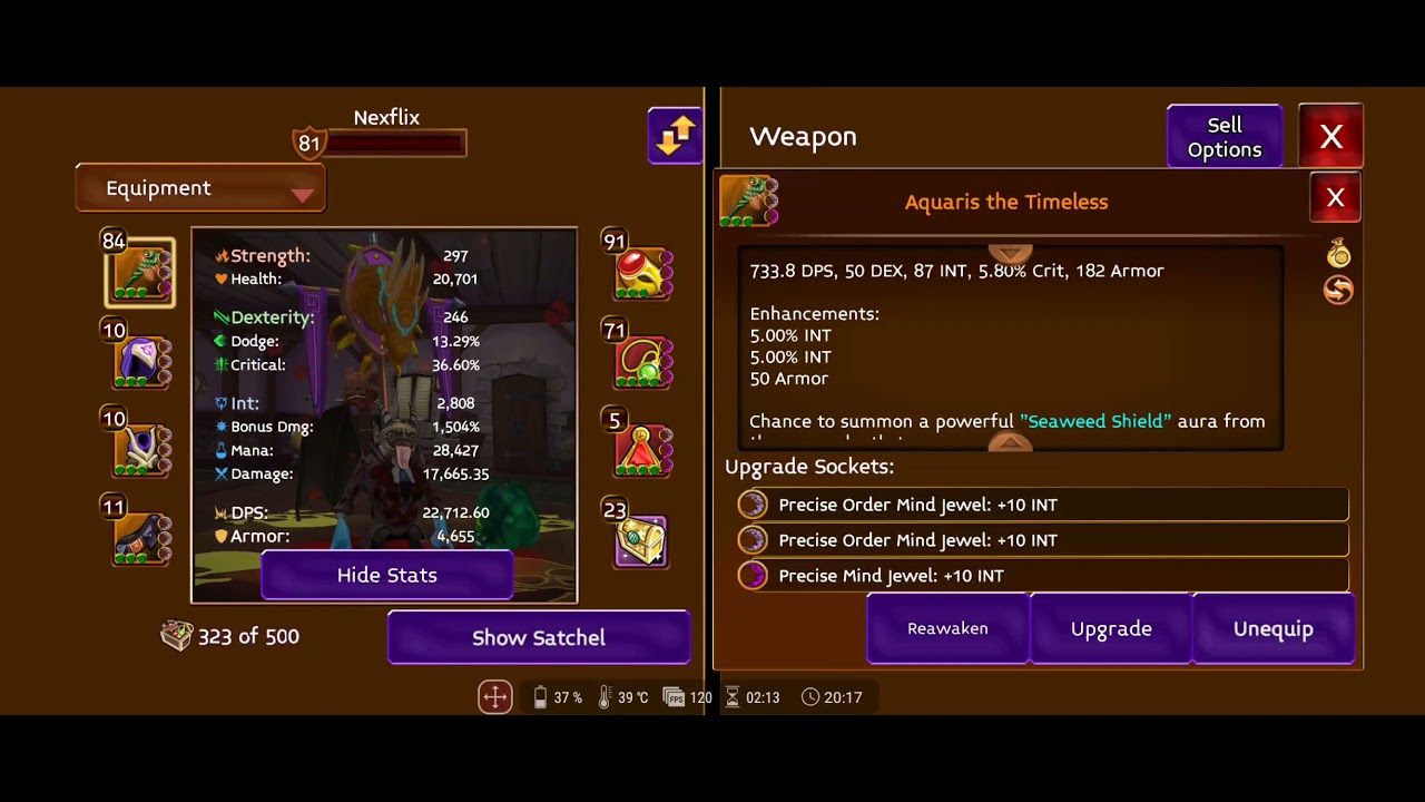 First to 2,8k INT - Nexpl Arcane Legends - YouTube