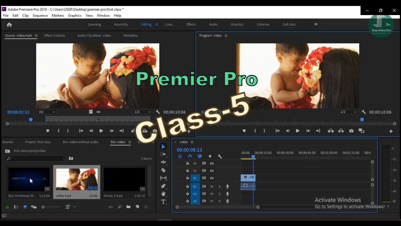 Video Editing Tutorial Full Course In Bangla (Class-5) - YouTube