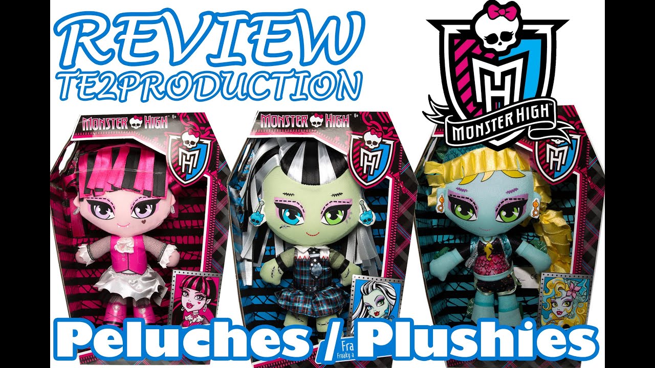 Review Monster High Peluches/Plushies - YouTube