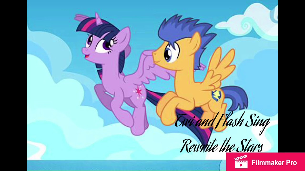 Twi and Flash Sing Rewrite the Stars - YouTube