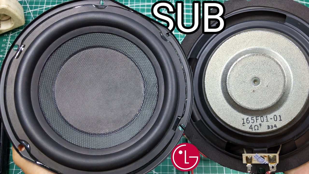 INI BARU MANTAP SUBWOOFER LG 5,5 INCH 4OHM 100W - YouTube