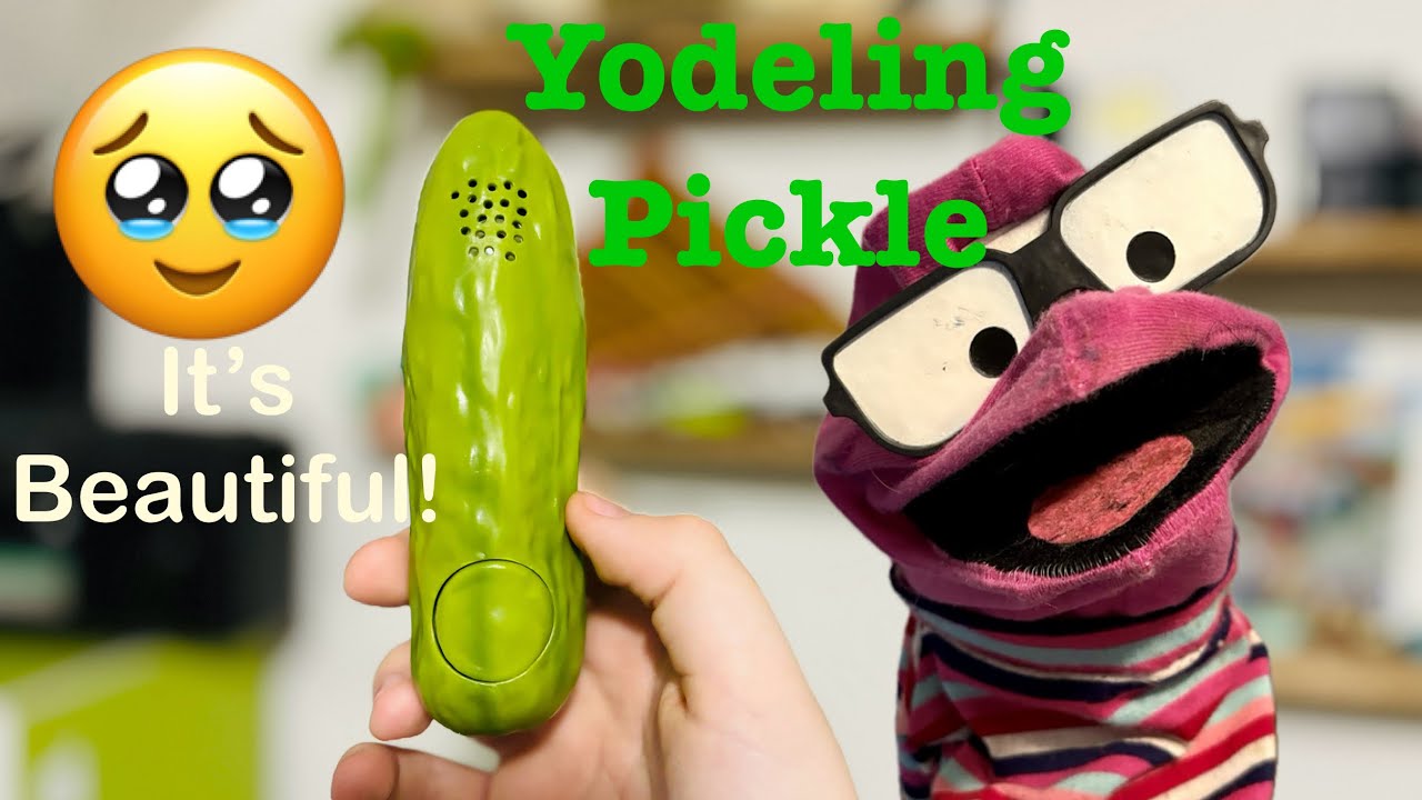 The Best Product Ever to Exist-The Yodeling Pickle. (I almost cried ...