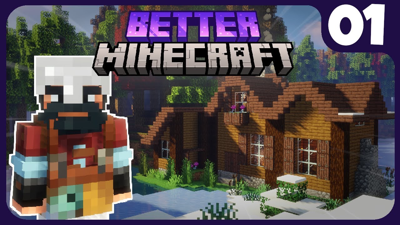 STARTING A NEW SERIES IN BETTER MINECRAFT! EP01 - YouTube