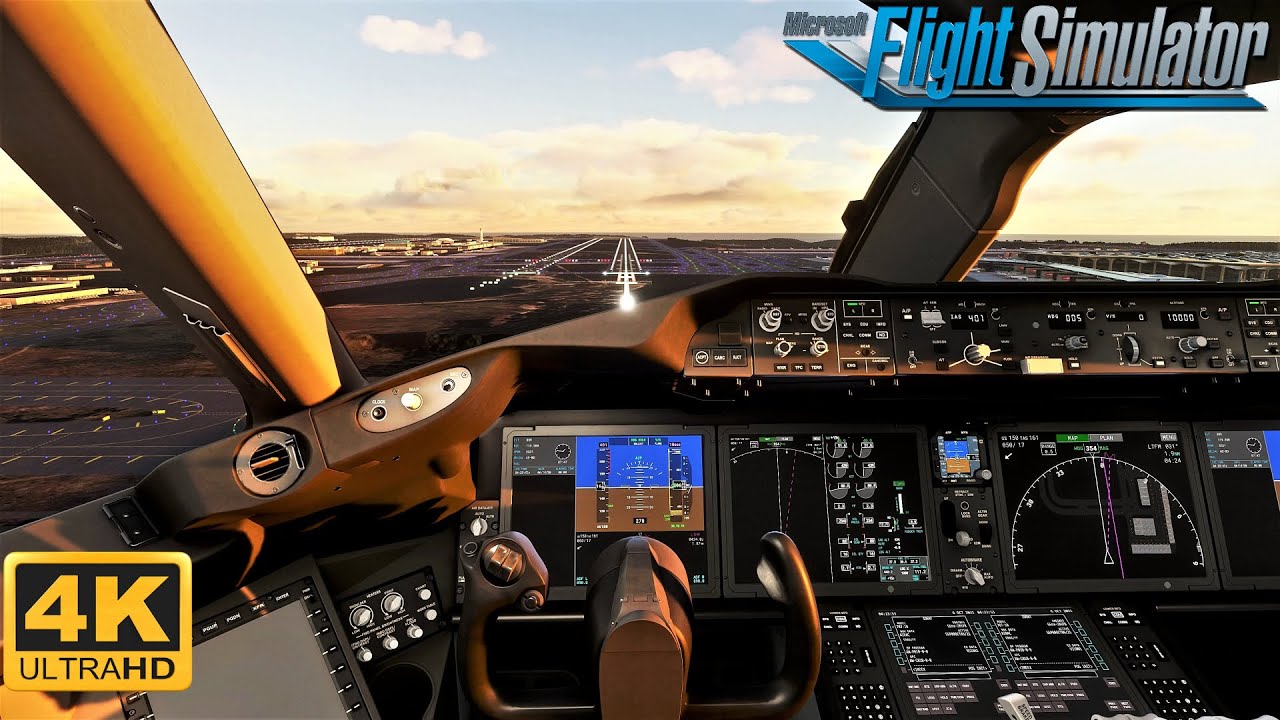 Microsoft Flight Simulator 2020 *MAXIMUM GRAPHICS* 787-10 Beautiful ...