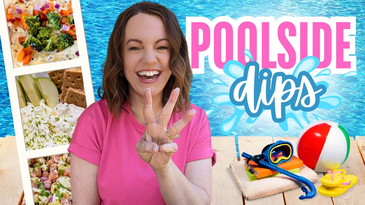 Summer Essentials: 3 Easy DIPS to Keep You Refreshed! - YouTube