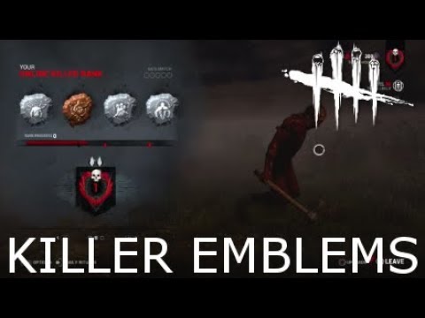 KILLER EMBLEMS | Dead By Daylight #21 - YouTube