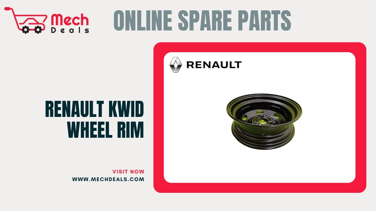 Renault Kwid Wheel Rim | 403002024R | #Mechdeals #RenaultKwid - YouTube