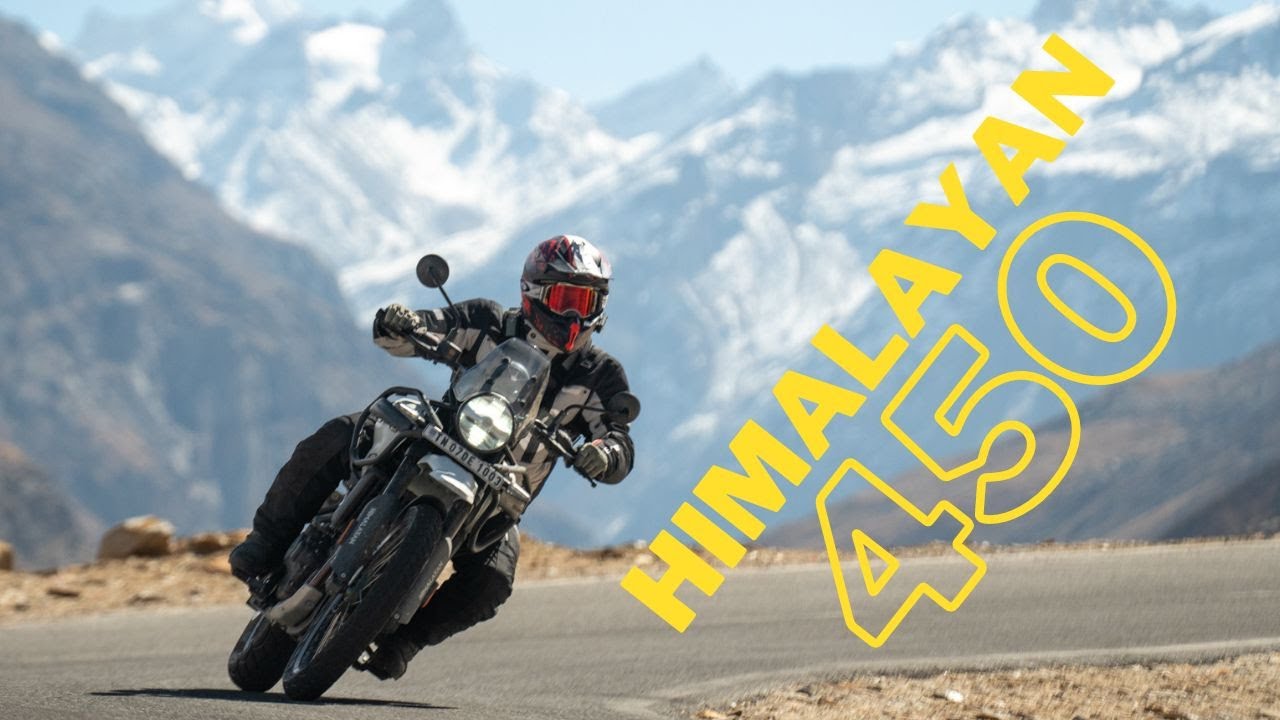 Royal Enfield Himalayan 450 Quick Review - YouTube