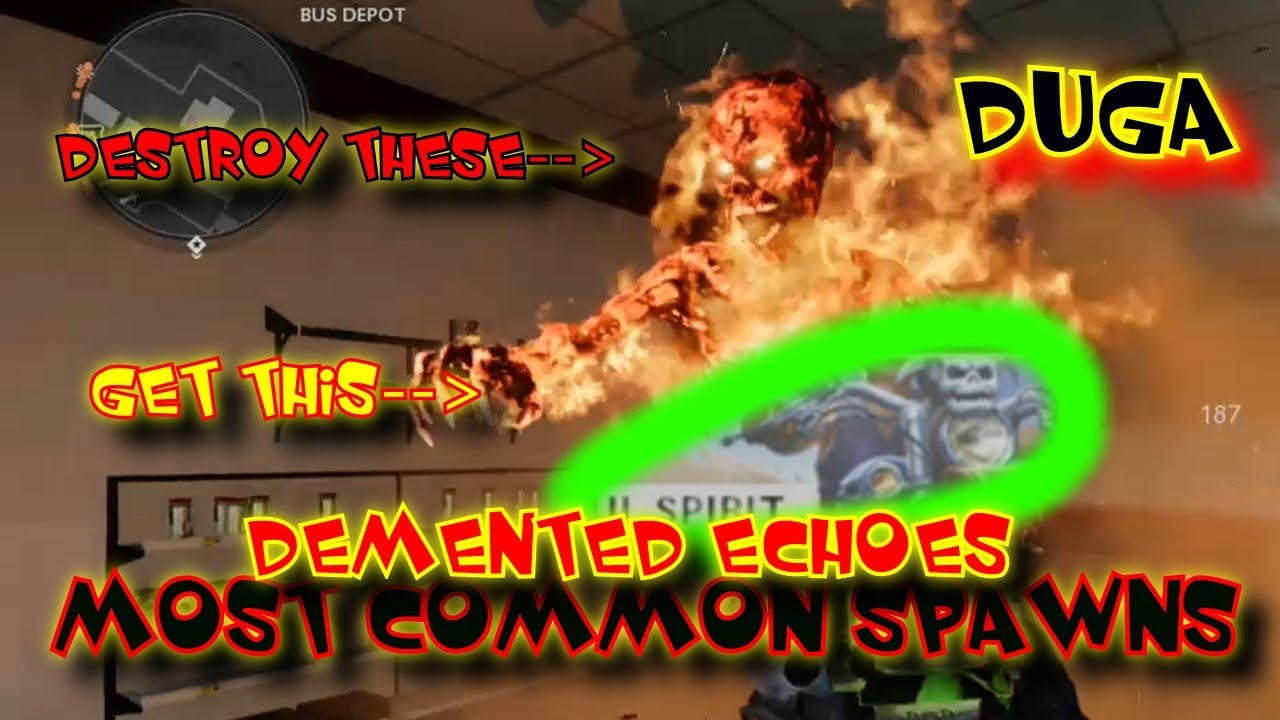 DUGA SEASON 4 DEMENTED ECHOES MOST COMMON SPAWNS ROUNDS 2-5 OUTBREAK ...