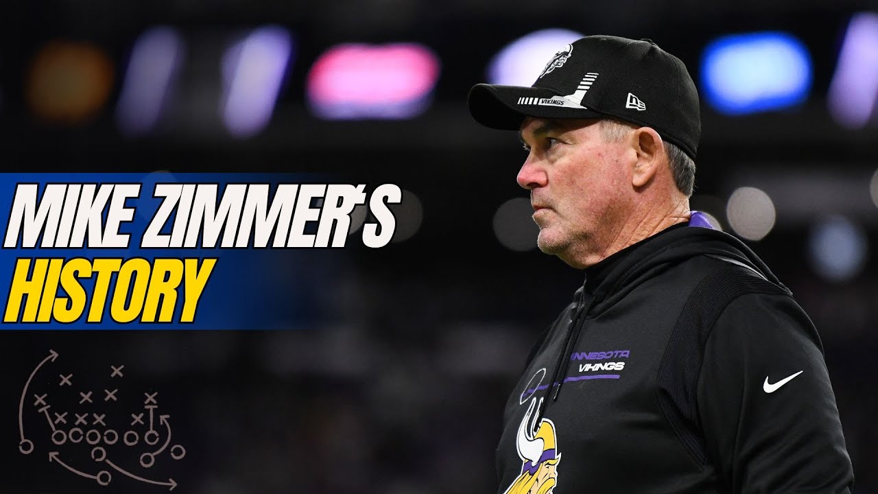 A look at Mike Zimmers history in the league - YouTube