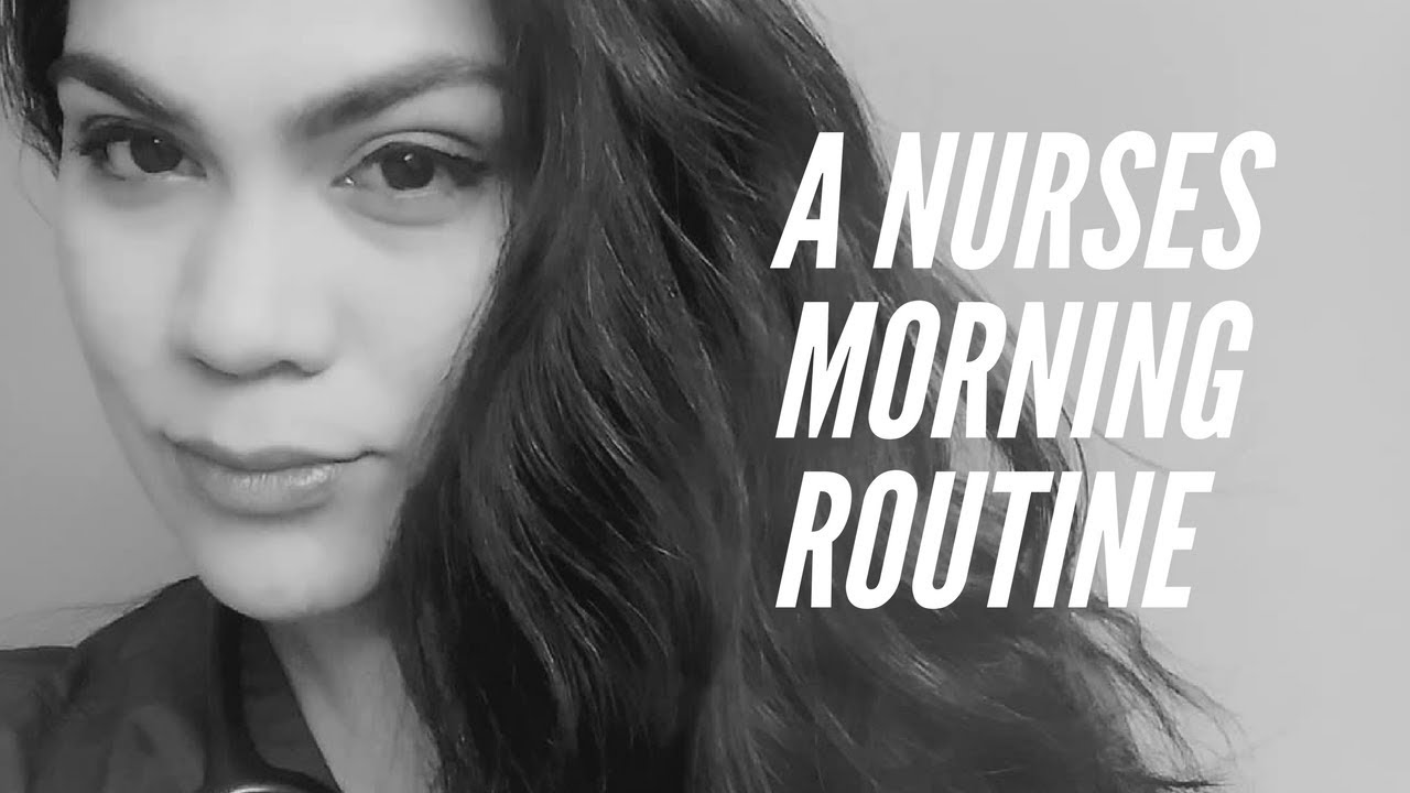 My Morning Routine | Nurse Edition - YouTube