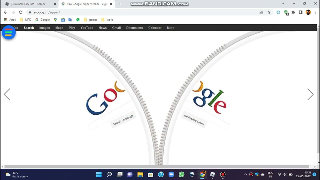 GOOGLE ZIPPER! - YouTube