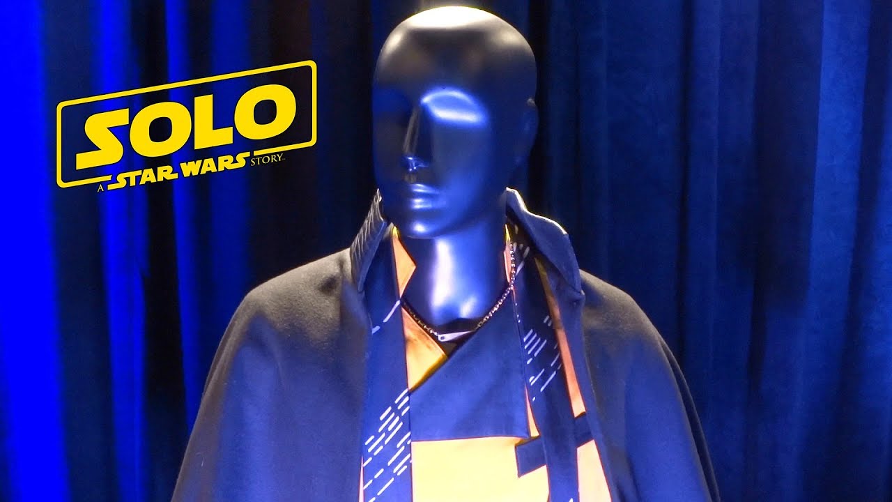 "Solo: A Star Wars Story" costumes display at press junket - YouTube