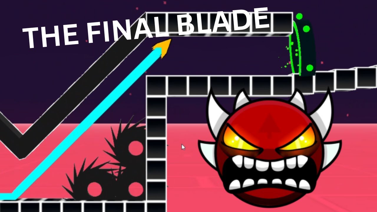 FIRST 3DASH LIST DEMON?! (THE FINAL BLADE 100%) - YouTube