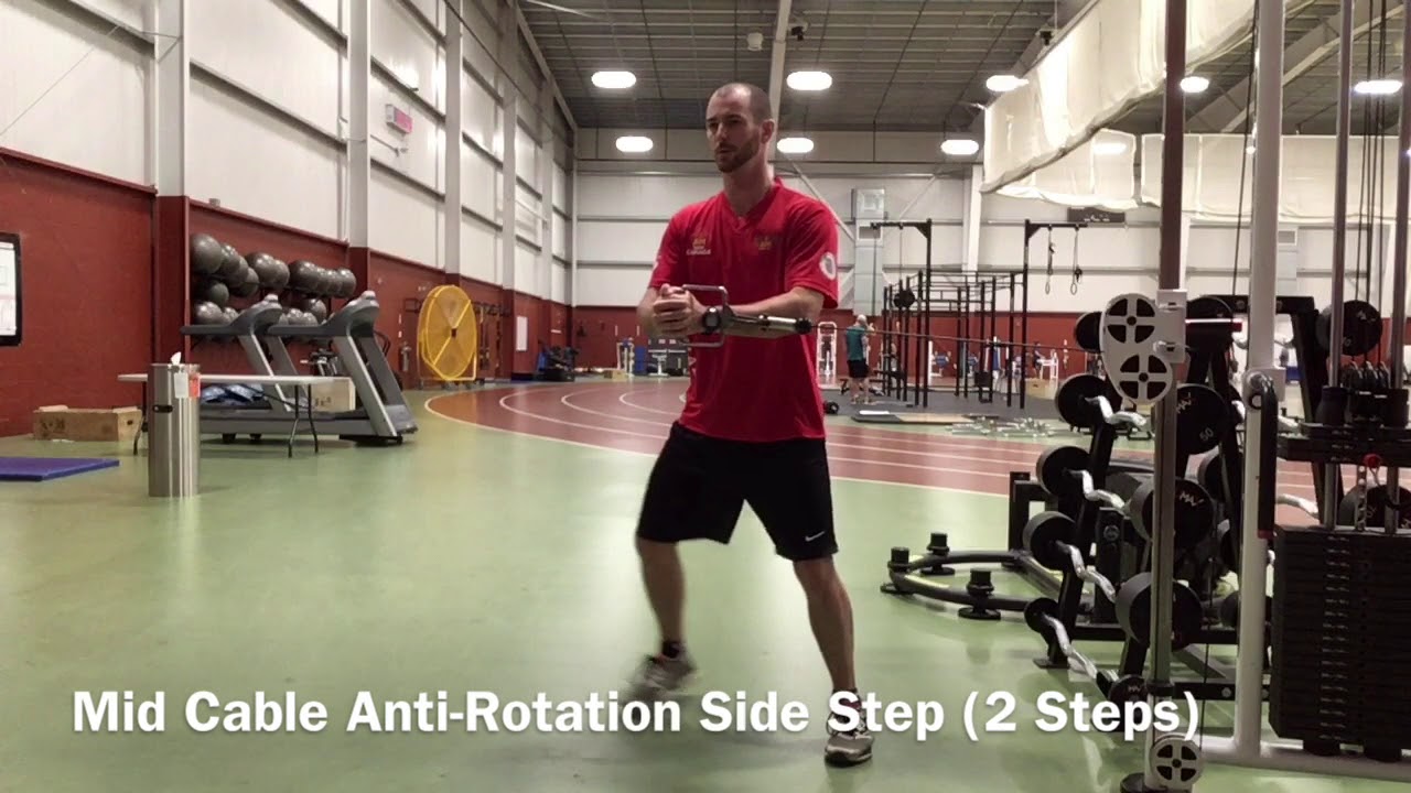 Mid Cable Anti-Rotation Side Step (2 Step) - YouTube