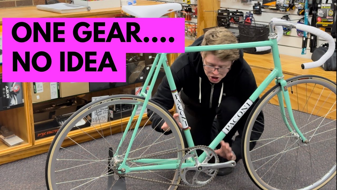 Bike Of The Day #33 - Classic Aussie made Paconi Track - YouTube