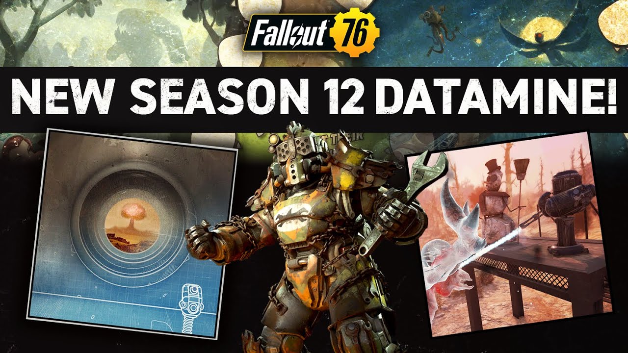 AMAZING NEW DATAMINE for Cryptid Hunt Season 12 - Fallout 76 - YouTube