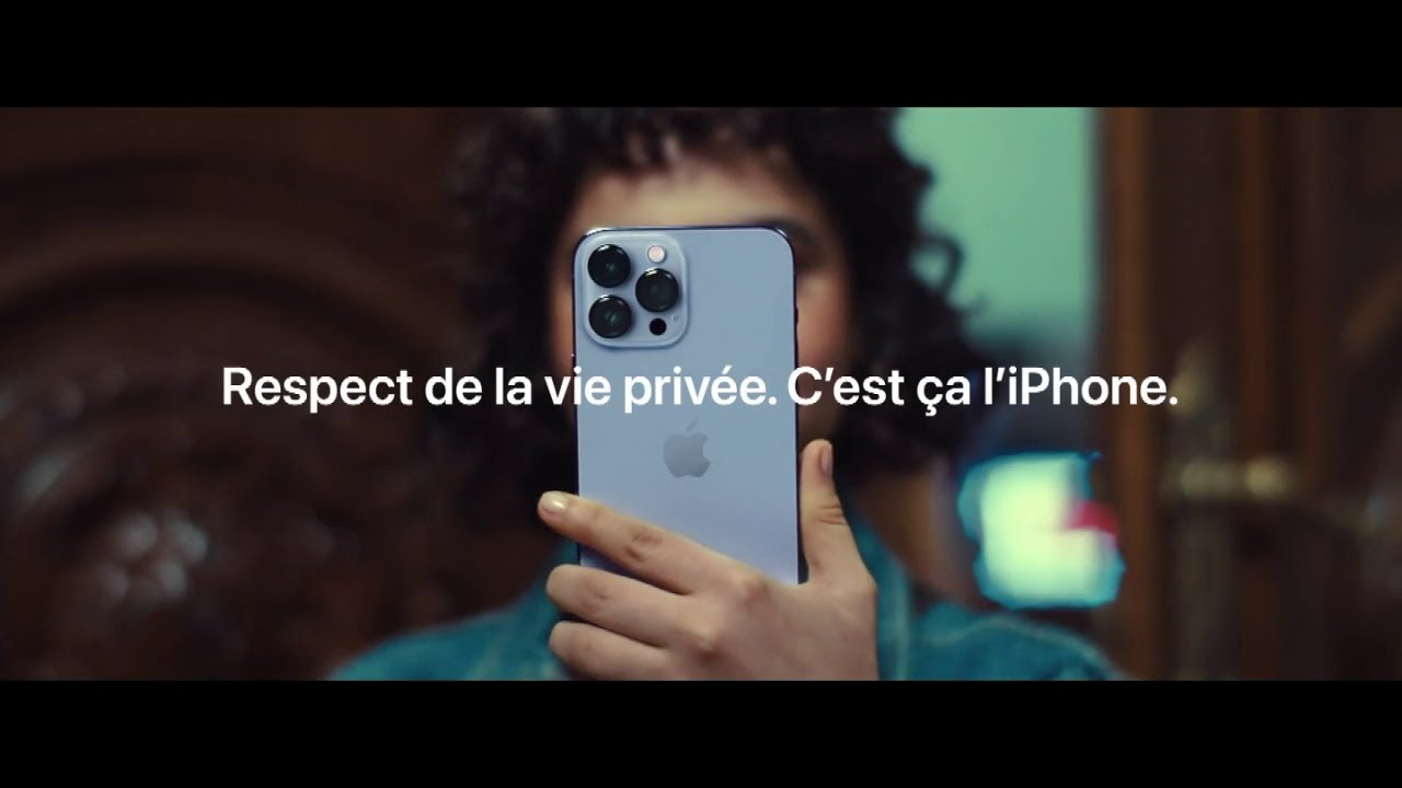 Apple iPhone - vente des données d'Anna "respect de la vie privée c'est ...