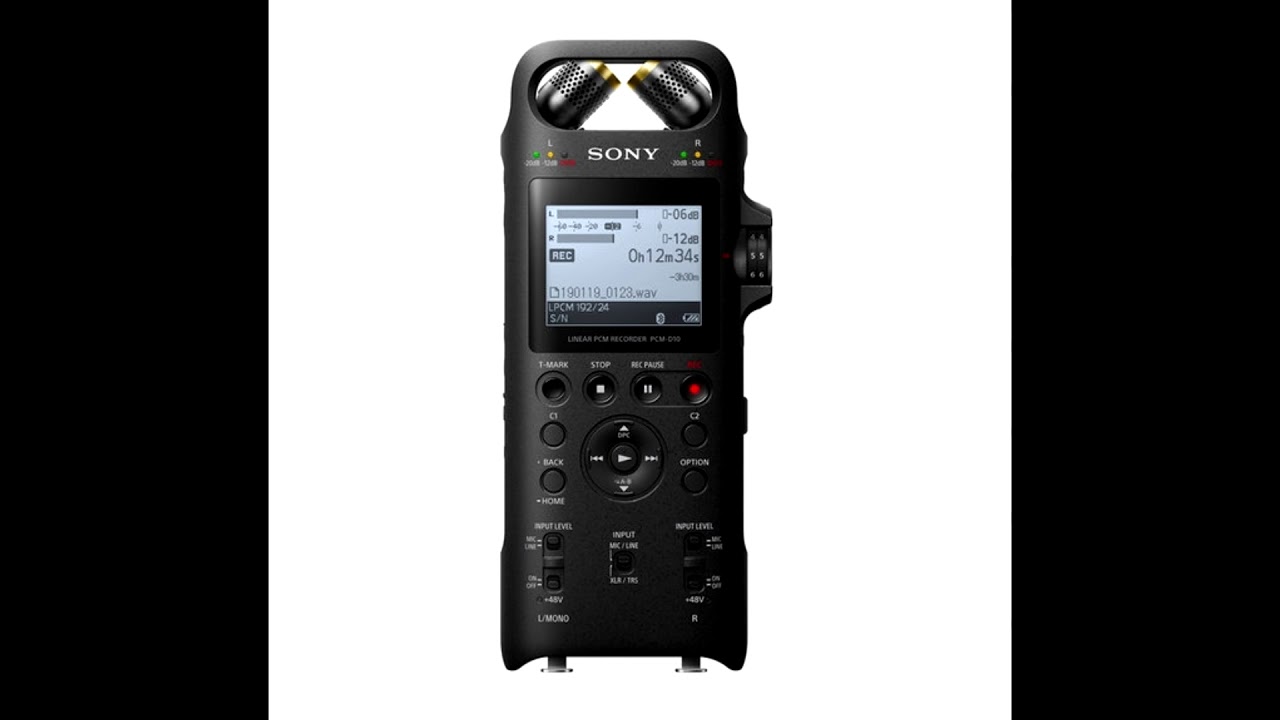 sony pcm-d10 #1 - YouTube